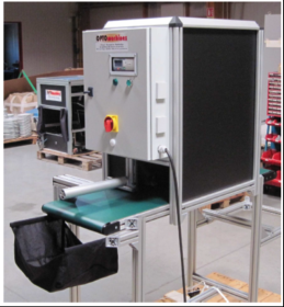 Machine semi-automatique re-configurable - Optomachines